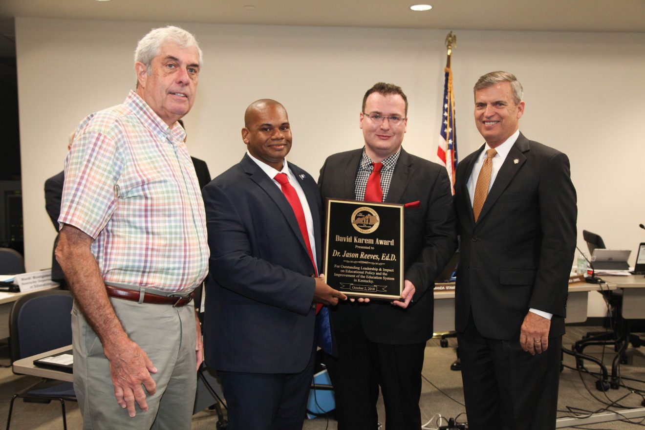 KBE names Reeves recipient of second annual David Karem Award - Lane ...