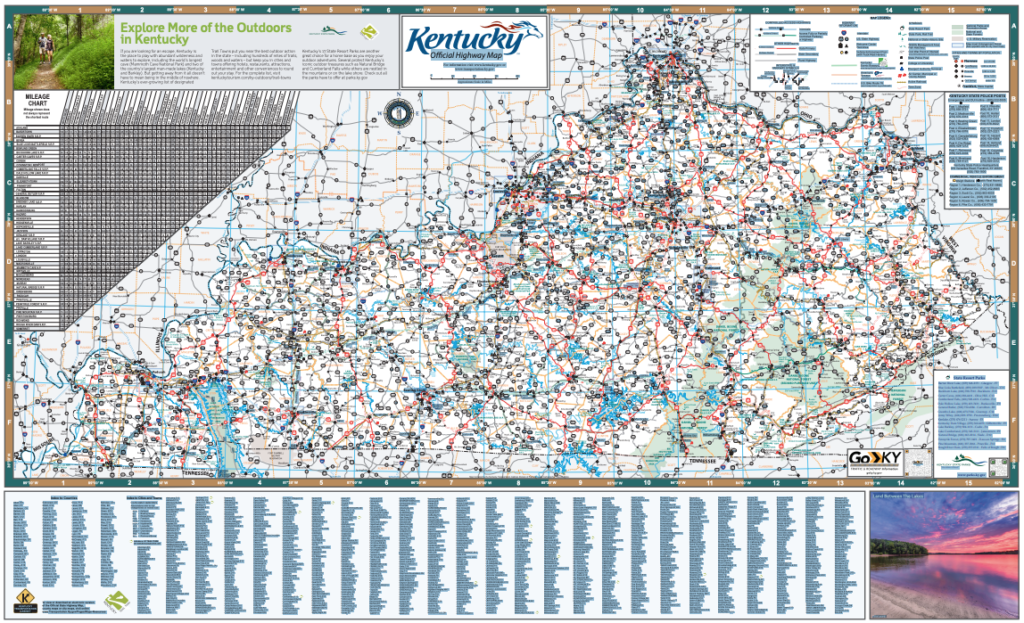 2020-21 Kentucky Highway Map now available