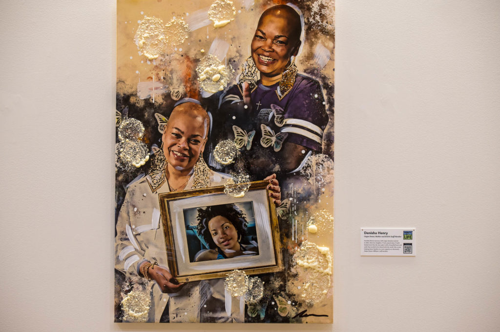 Donate Life KY’s “Faces of Donation” art exhibit at UK Chandler ...