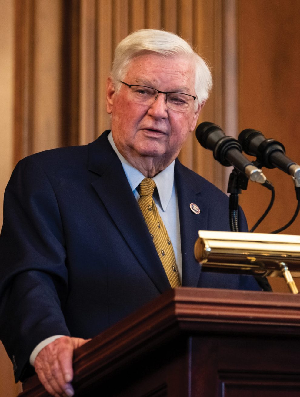 After traffic accident, The Dean of the House Rogers will ret— - Lane ...