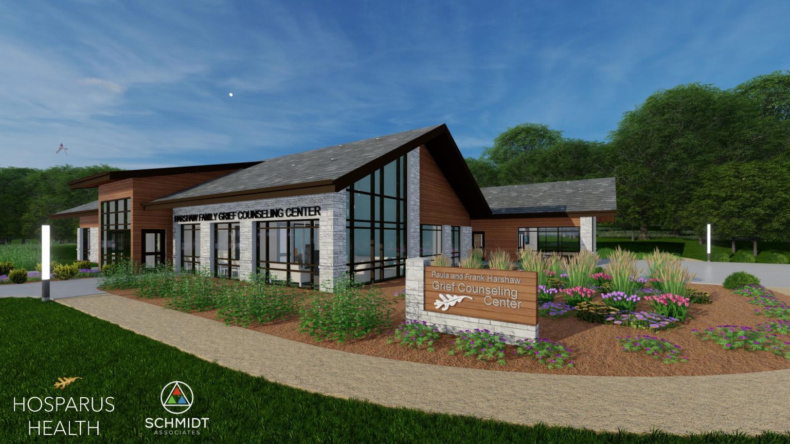 Hosparus Health breaks ground on The Harshaw Family Grief Counseling ...
