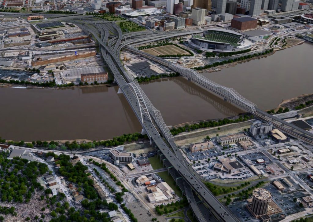 Brent Spence Bridge project will pilot transparent noise barrier in ...
