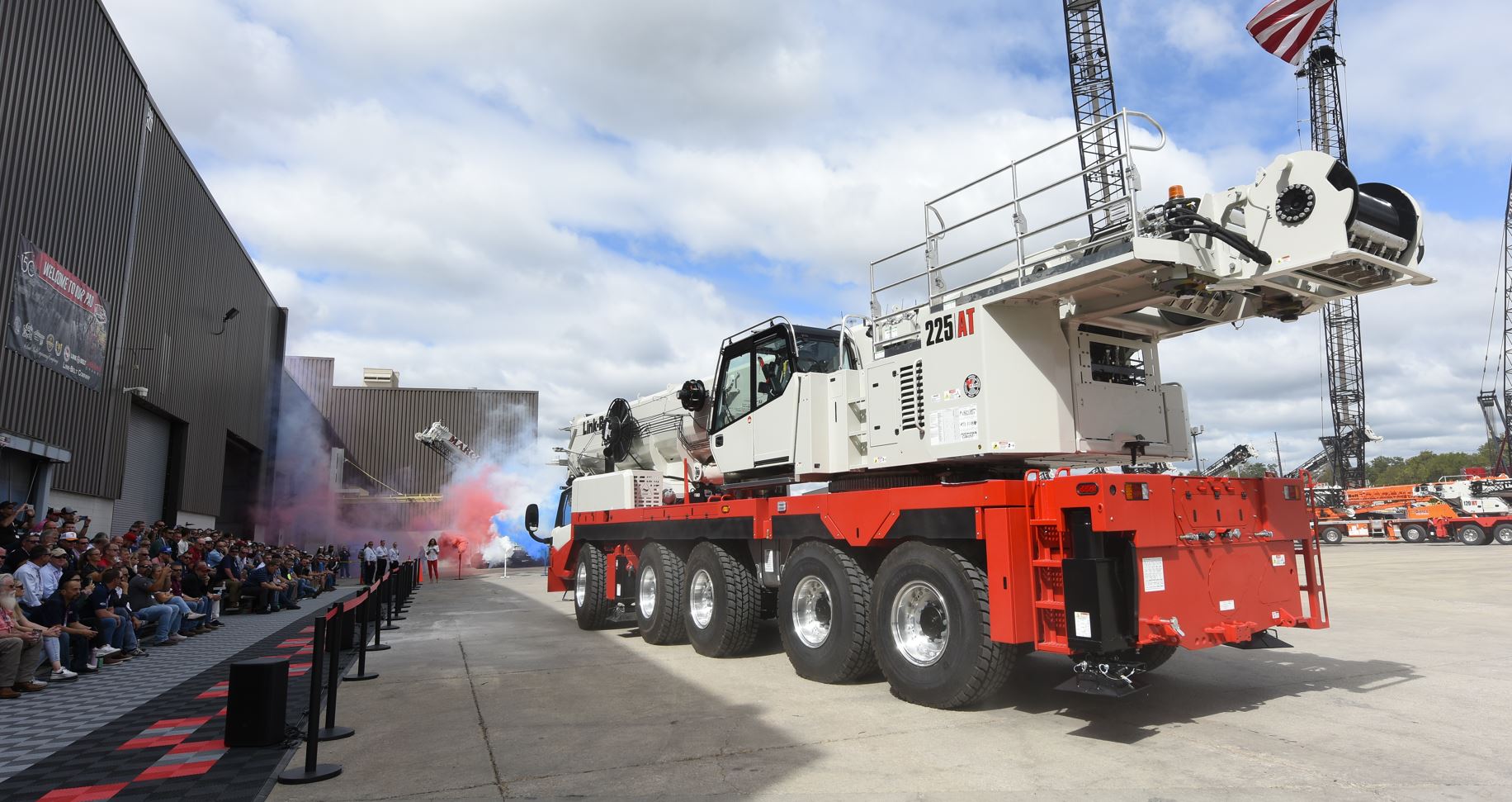Link-Belt debuts new all-terrain 225|AT at CraneFest 2024 - Lane Report ...