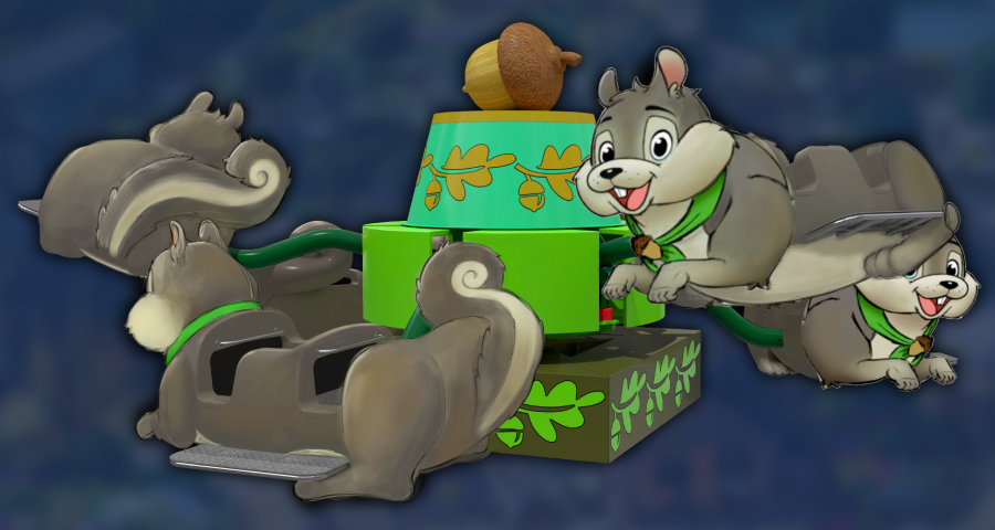 It's a train, a bird, a squirrel — new rides coming to Kentucky Kingdom ...