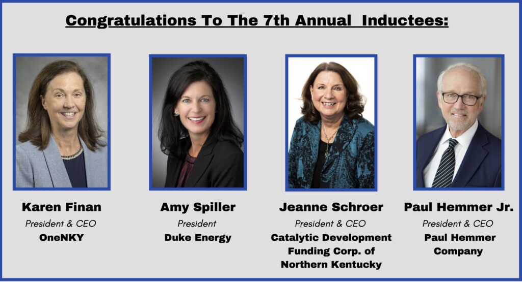 4 being inducted at 7th Annual NKY Business Hall of Fame event - Lane ...