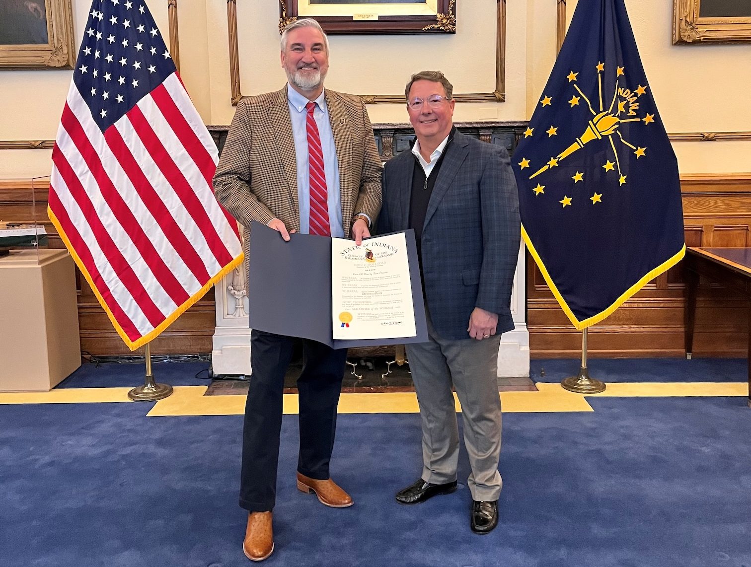 Grote Industries CEO gets Indiana's Sagamore of the Wabash award - Lane ...