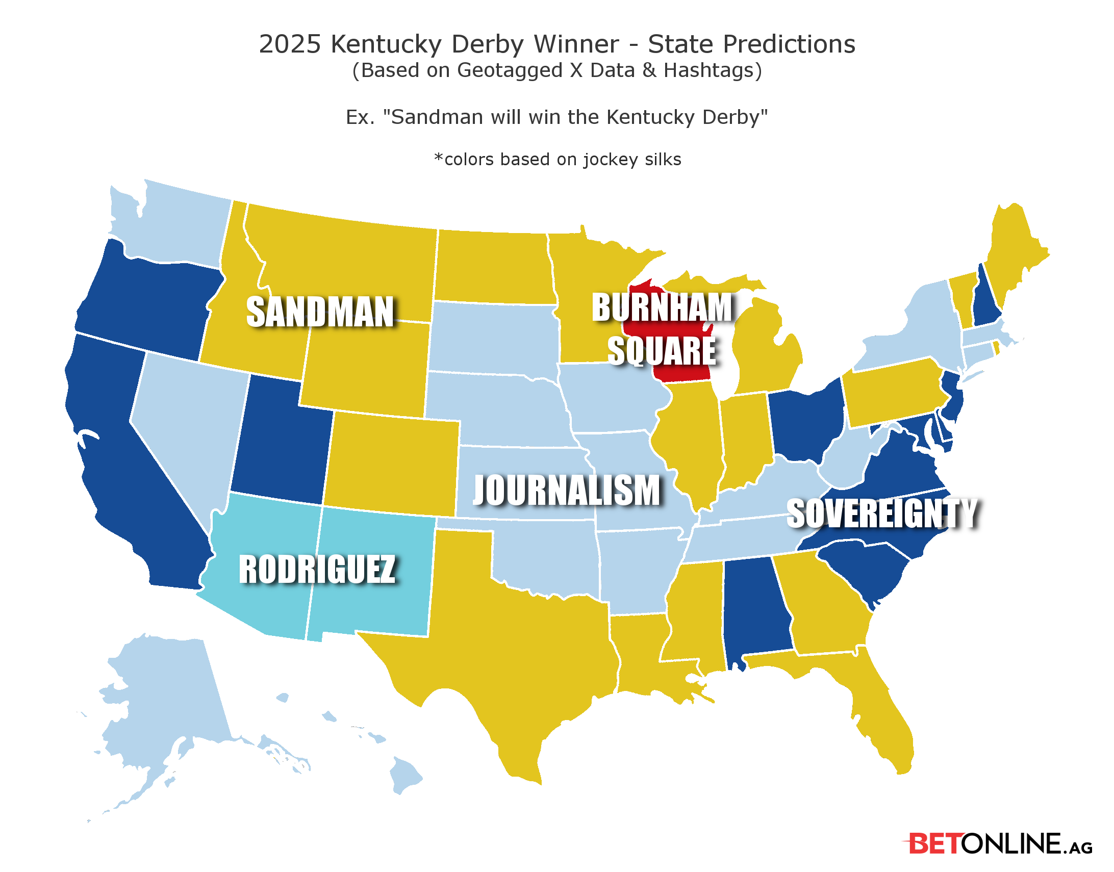 According to X study, this horse wins the Kentucky Derby - Lane Report | Kentucky Business ...