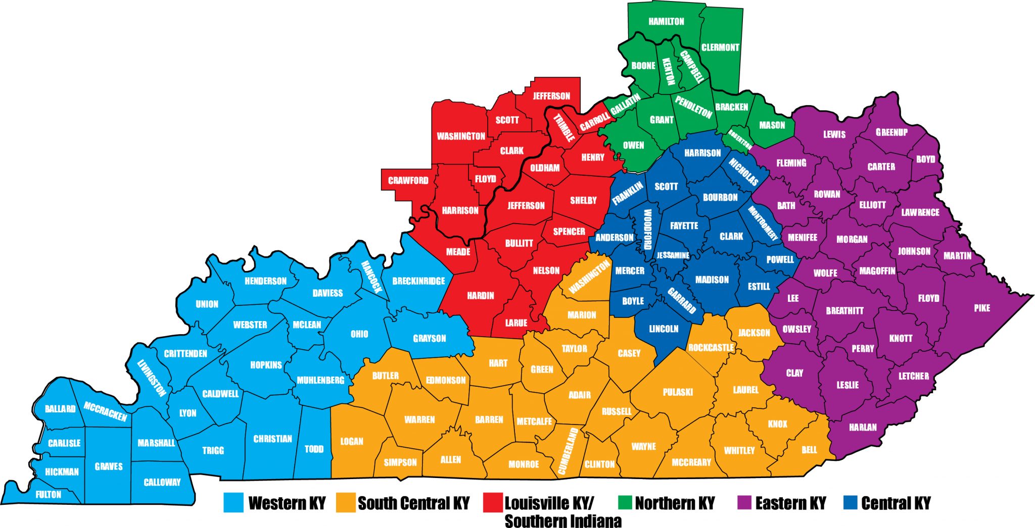 Regions of Kentucky - The Lane Report | Kentucky Business & Economic News