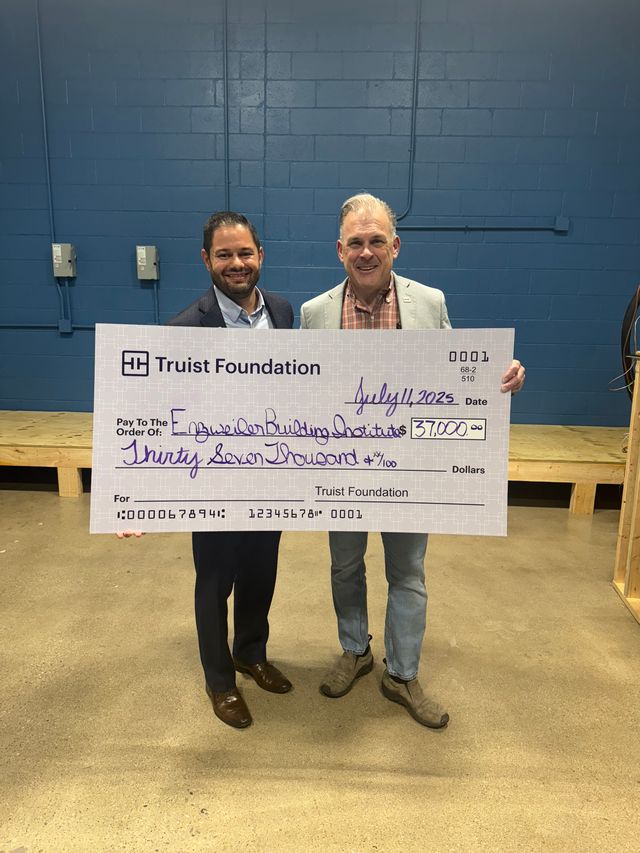 Truist Foundation awards $37,000 grant to Enzweiler Building Institute ...