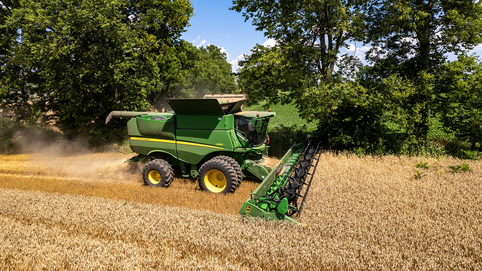Hunt Farms has top Ky wheat yield at 134 bushels an acre; Folz Farms has top quality - Lane ...
