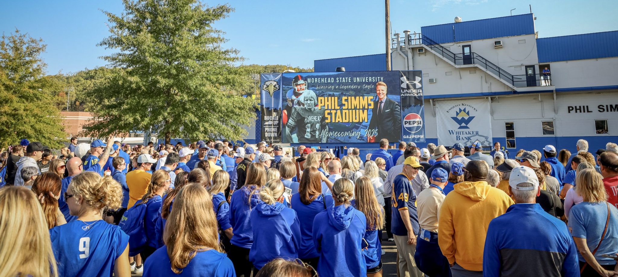 Morehead State names football stadium for its Super Bowl MVP alum Phil ...