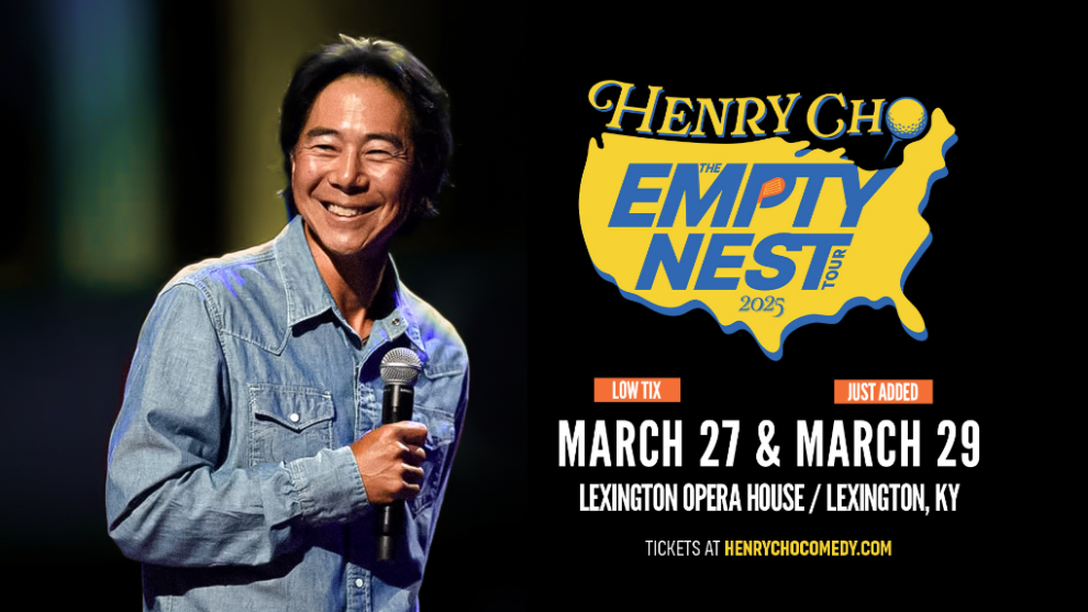 Henry Cho adds second performance date at Lexington Opera House - Lane ...