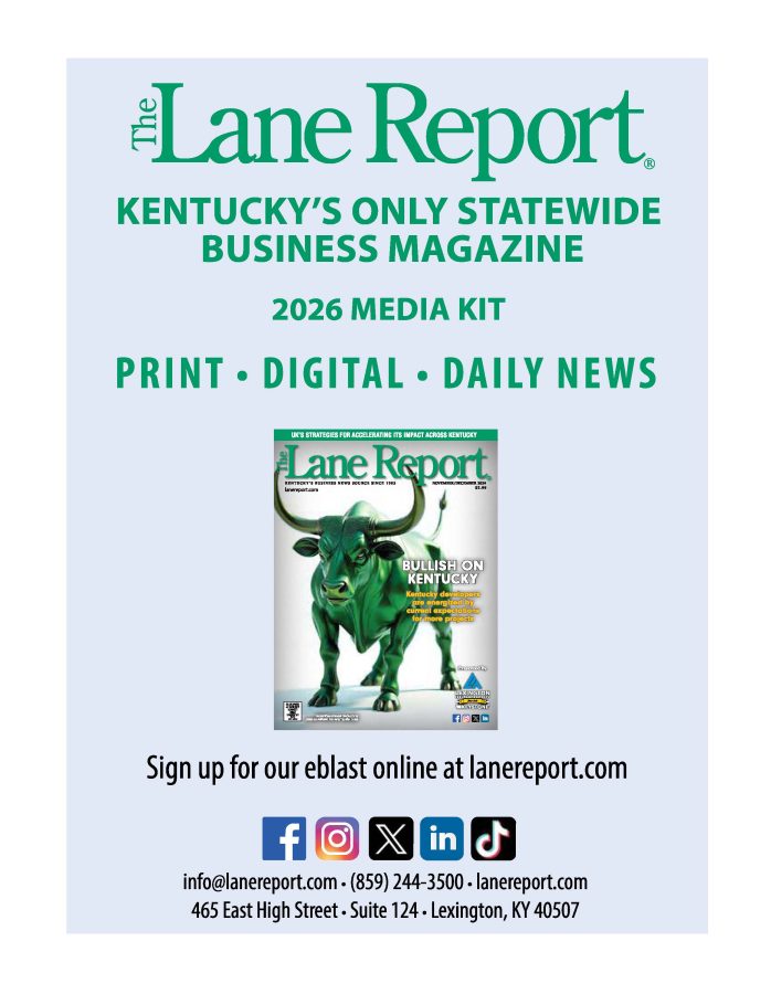 Media Kit - Lane Report | Kentucky Business & Economic News