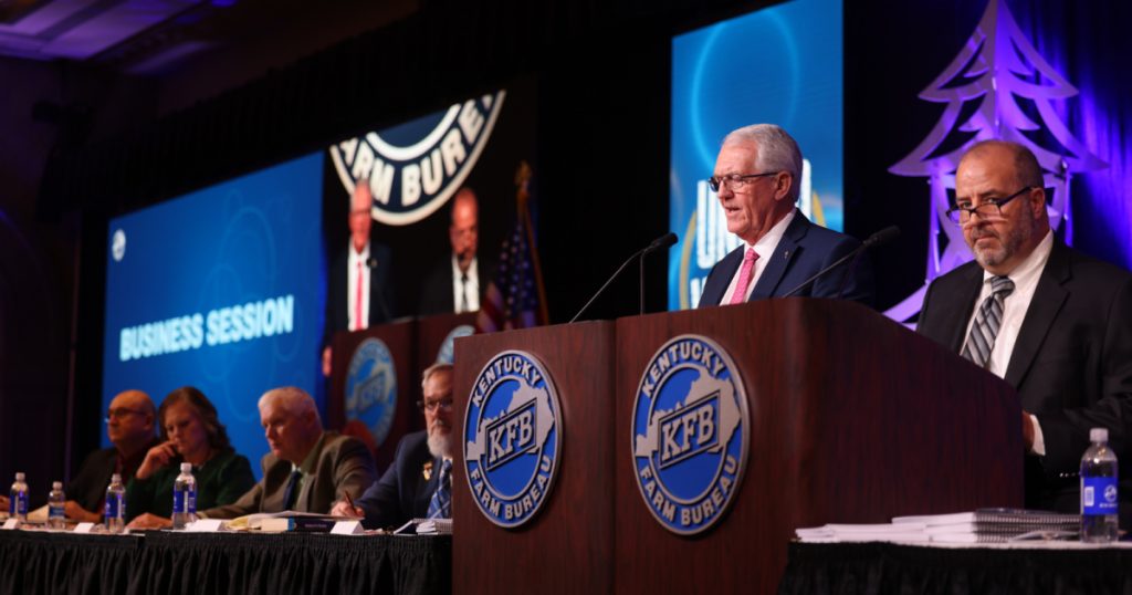 Protecting crop insurance among Ky Farm Bureau's state and national ...